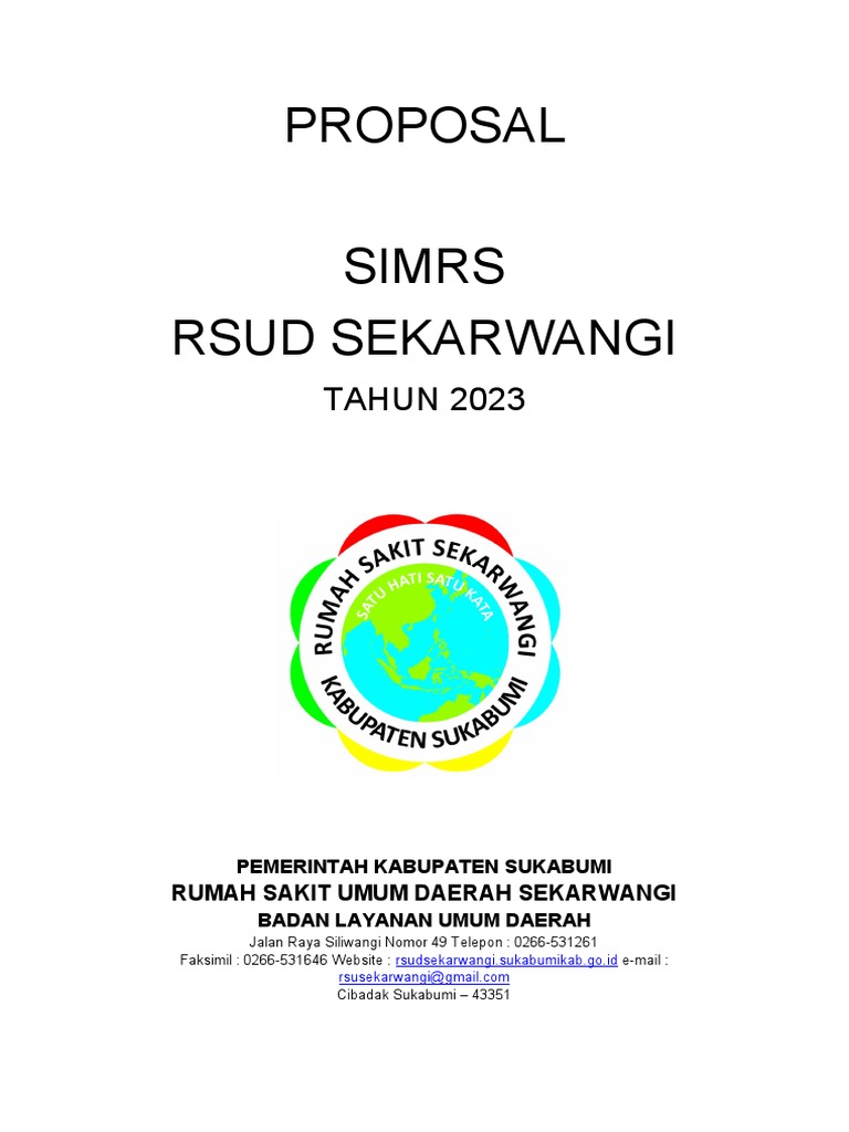 Pengembangan SIMRS RSUD 2023 | PDF | Bisnis | Teknologi & Rekayasa