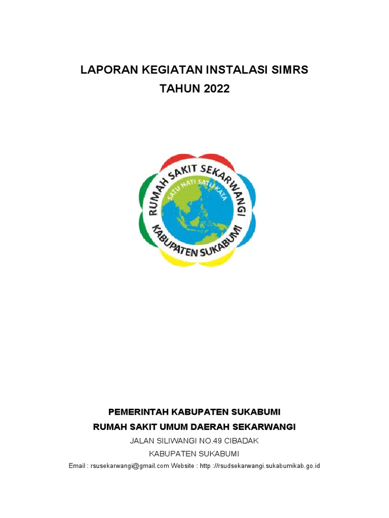 Laporan SIMRS RSUD Sekarwangi 2022 | PDF | Bisnis