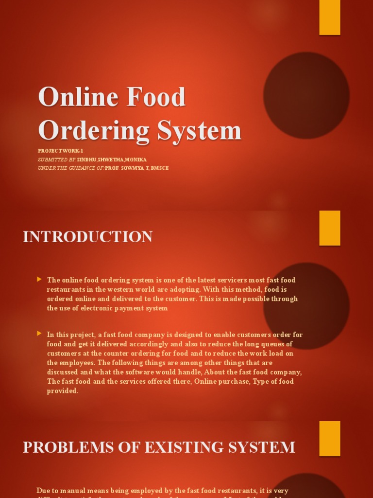 Online Food Ordering System3 | PDF | Microsoft Windows | Windows 7
