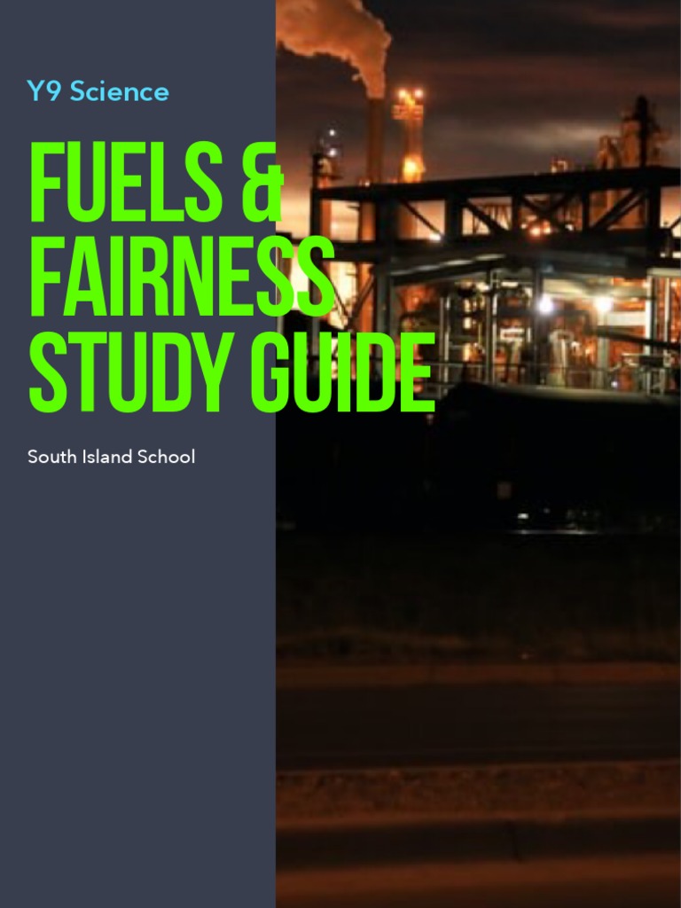 Fuels & Fairness Study Guide v1 | PDF | Alkane | Chemical Compounds