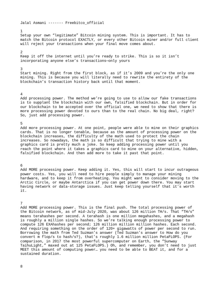 Fake BTC | PDF | Cryptocurrency | Bitcoin