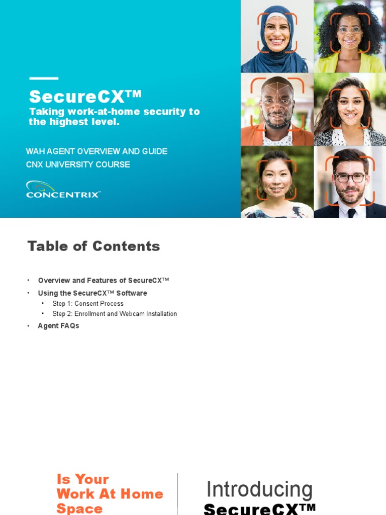 Securecx™: Taking Work-At-Home Security To The Highest Level | PDF ...