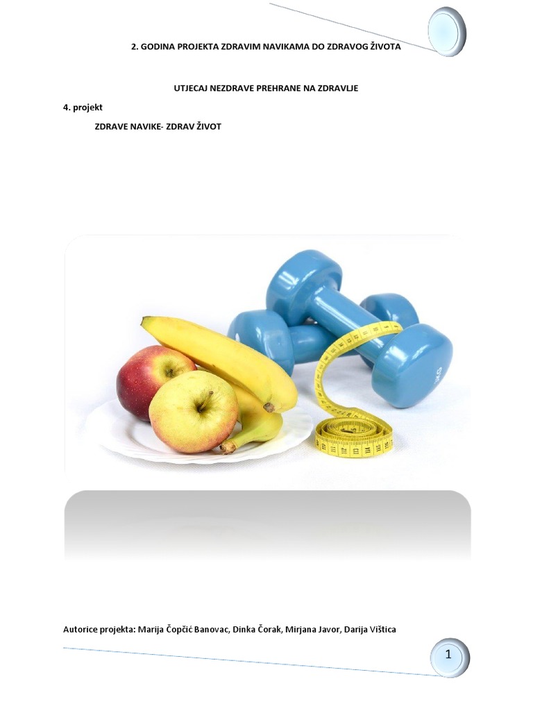 Zdrave Navike - Zdrav Zivot | PDF