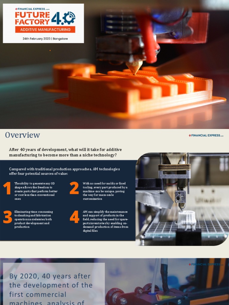 Accelerating Additive Manufacturing: How Emerging Technologies are Pushing 3D Printing into the ...