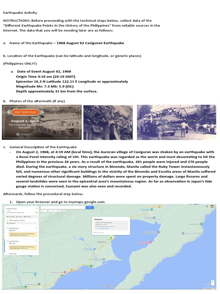 Earthquake-Activity | PDF | Earthquakes | Seismology