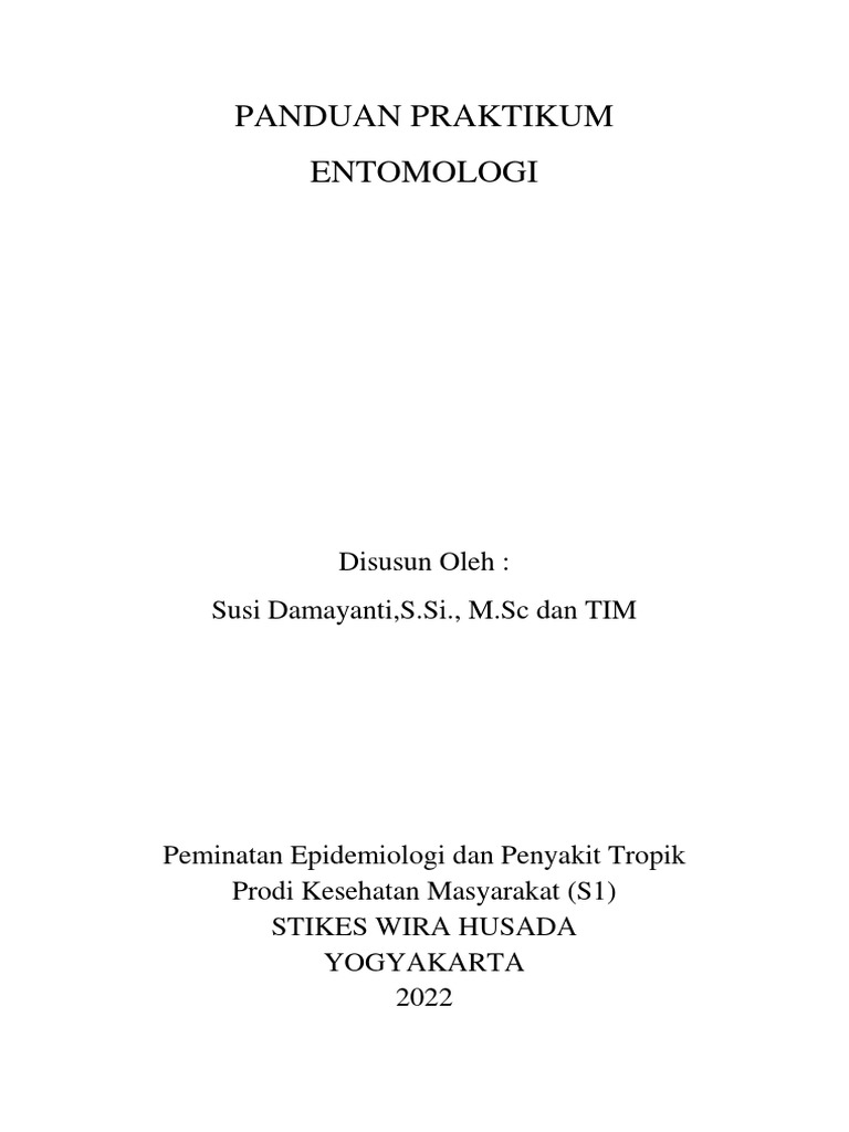 Panduan Ento | PDF