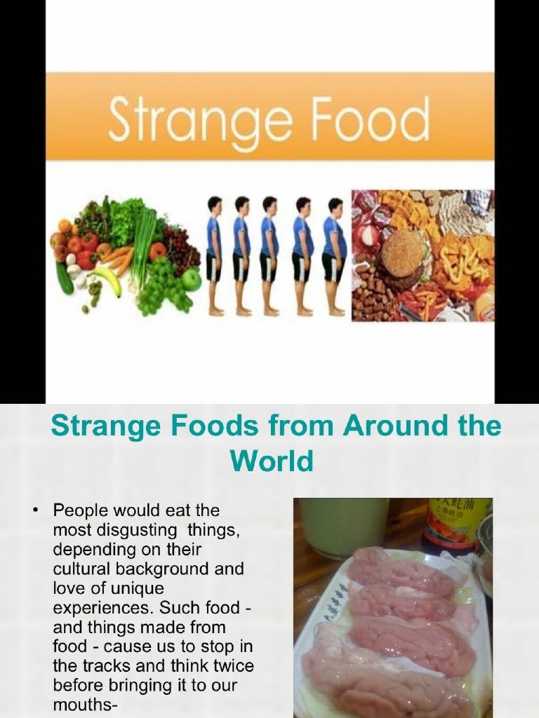 Strange Food Around The World | PDF