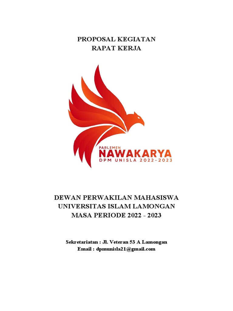 Proposal Raker 2022-2023 | PDF