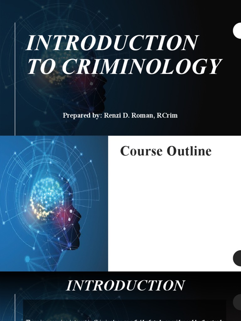 CRIM 01 PRELIMS Introduction To Criminology | PDF | Criminology | Crimes