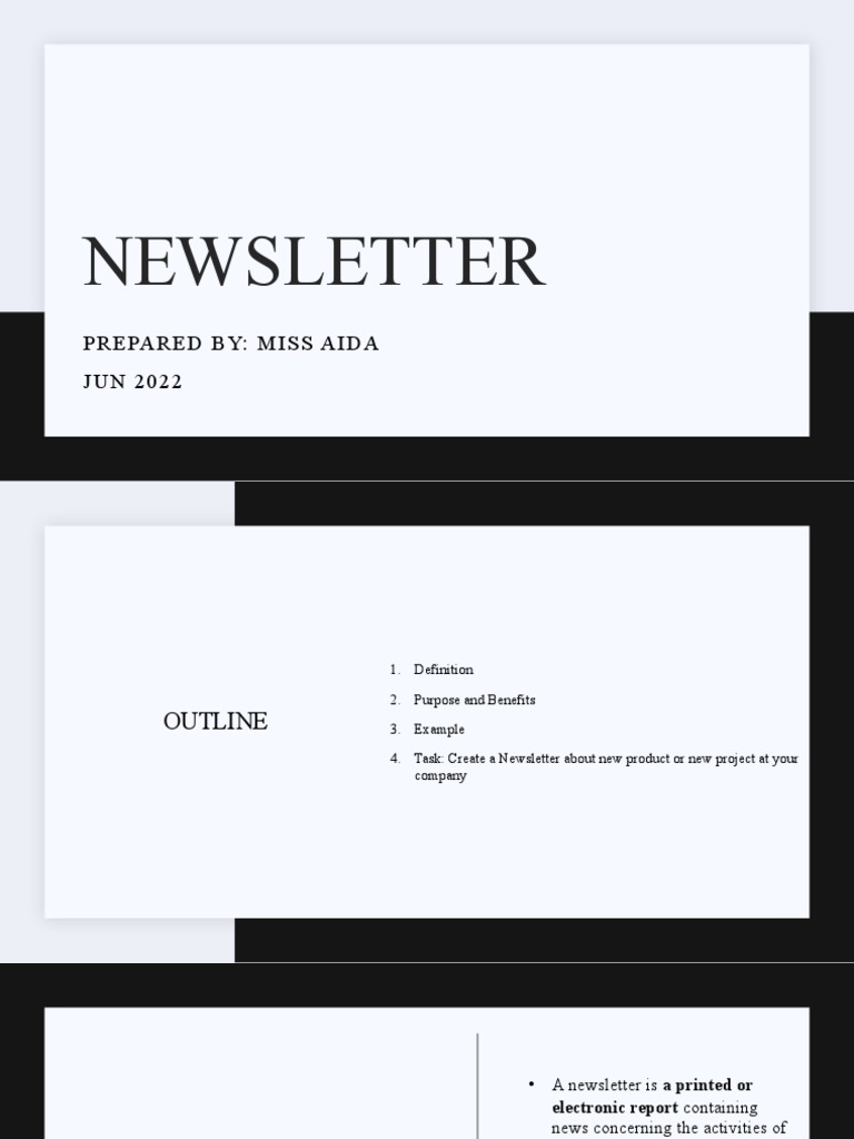 Newsletter Guide for Marketers | PDF