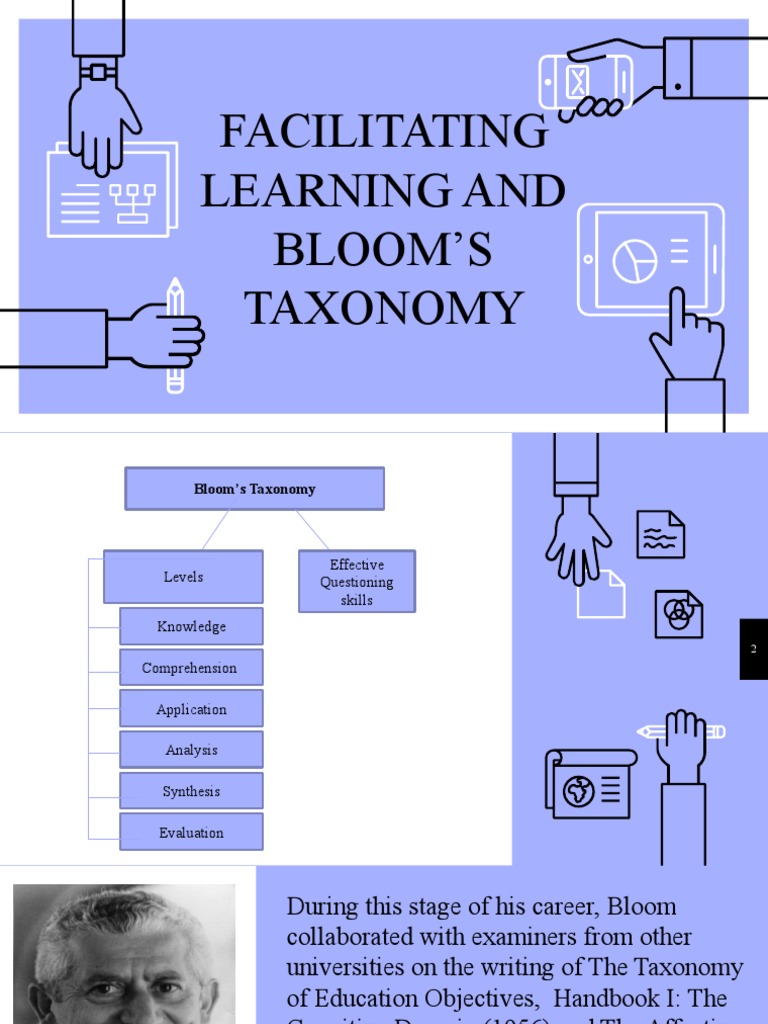 Facilitating Learning and Blooms Taxonomy Module 16 Carla Mae Abad | PDF | Learning | Mental ...