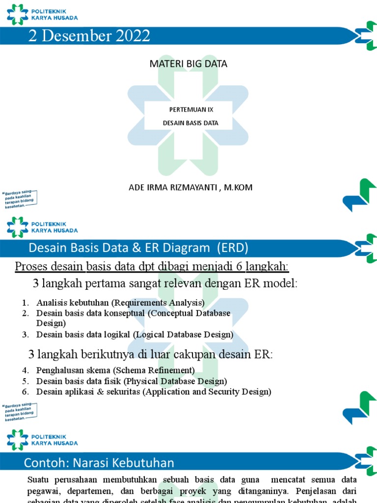Desain Basis Data 021222 | PDF