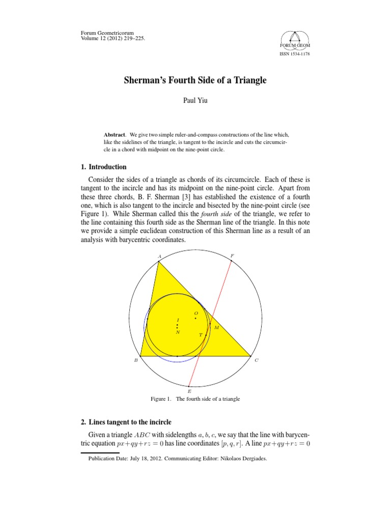 FG201220 | PDF | Euclidean Geometry | Classical Geometry