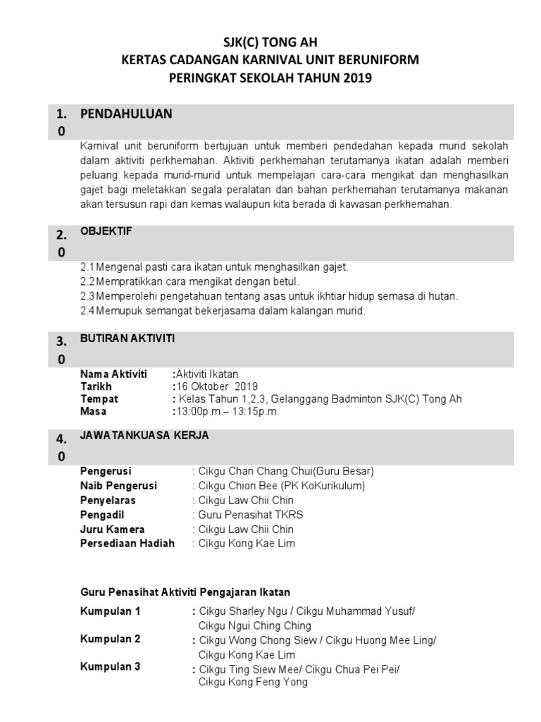 Kertas Kerja | PDF