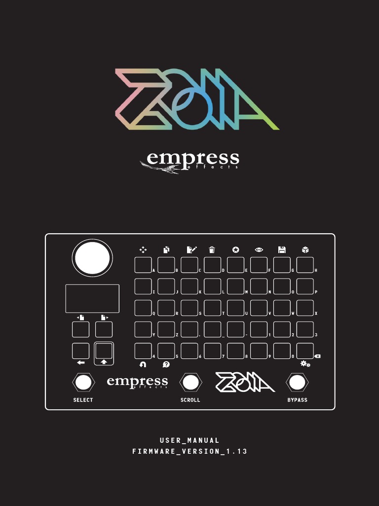 ZOIA User Manual Firmware 1.13 | PDF | Computer Engineering | Computing