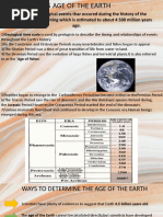 Geologic Time On A Football Field | PDF | Geologic Time Scale | Earth ...