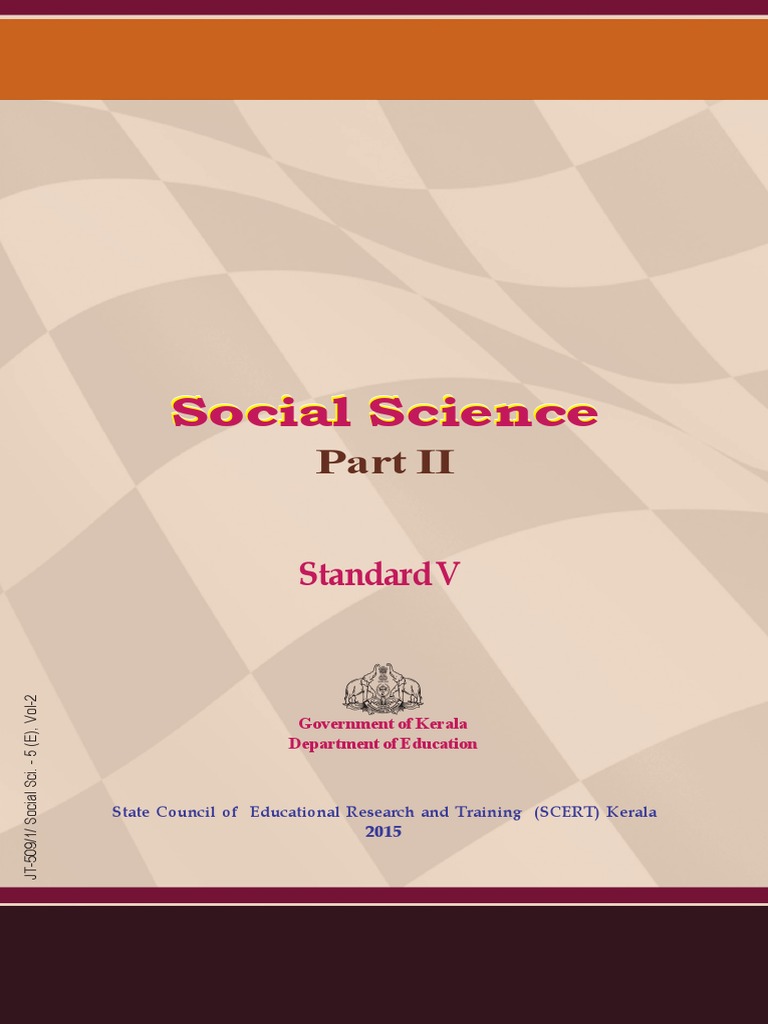 SCERT Kerala State Syllabus 5th Standard Social Science Textbooks ...