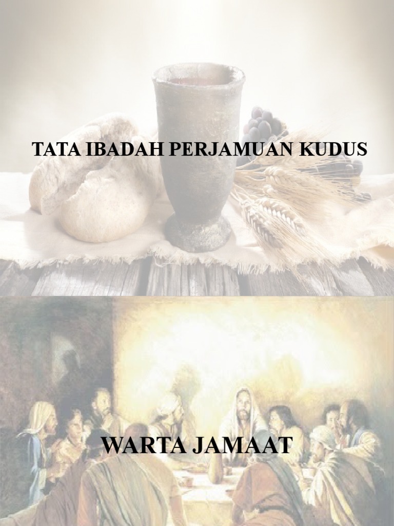 Tata Ibadah Perjamuan 3 Oktober 2021 | PDF | Puisi