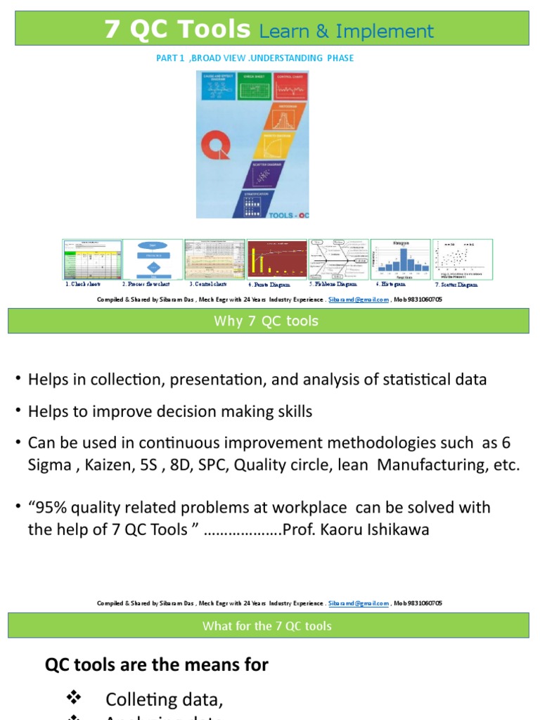 Understanding the 7 QC Tools | PDF | Business | Cognitive Science