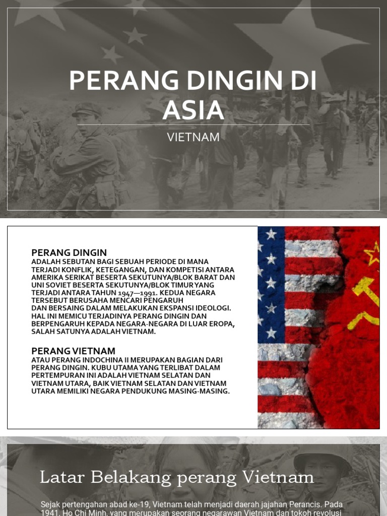 The Vietnam War: A Proxy Conflict in the Cold War Between the United ...