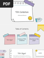 TOK Exhibition Commentary GUIDELINES 2025 | PDF | Knowledge | Cognitive ...