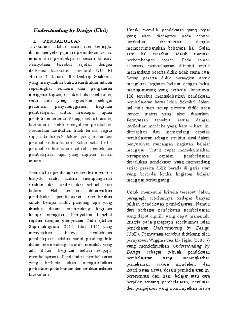 Understanding by Design | PDF