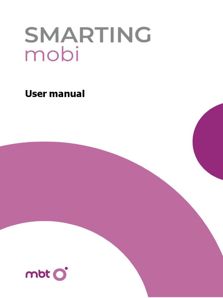SMARTING Mobi User Manual | PDF | Installation (Computer Programs) | Computer File