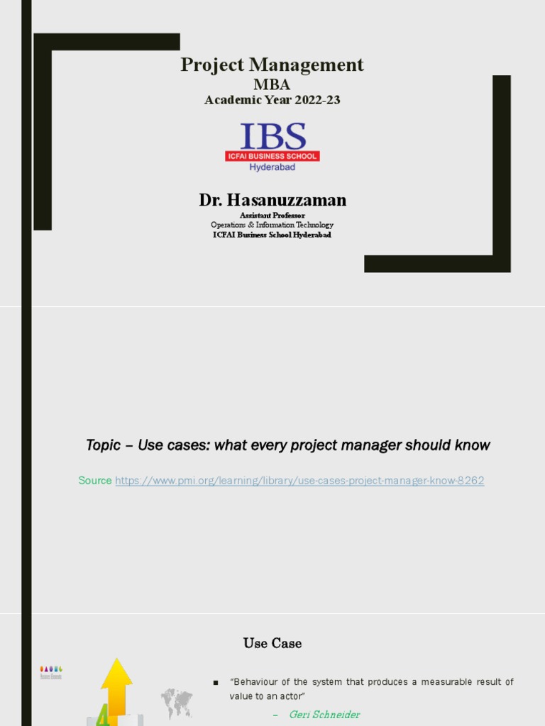 PJM 3 | PDF | Use Case | Project Management
