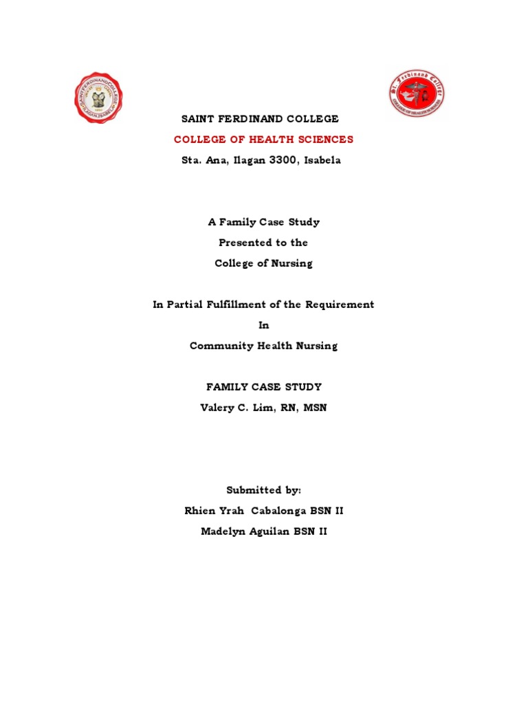 Family Health Case Study Analysis | PDF | Nursing | Hypertension