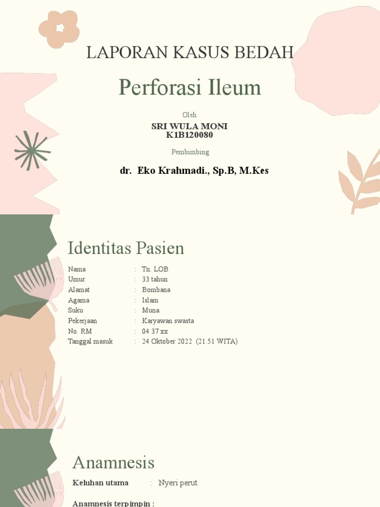 Perforasi Ileum | PDF