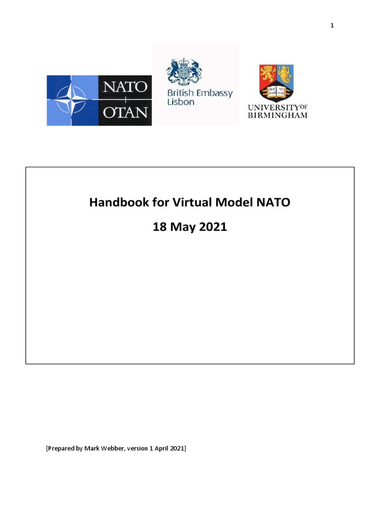 Handbook Updated | PDF | Nato | Supermajority