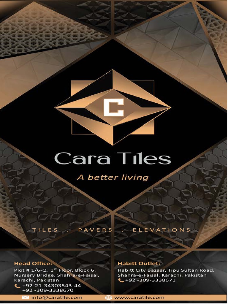 Cara Tiles Profile | PDF | Tile | Sustainable Building