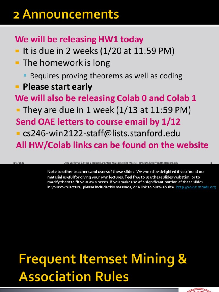 02-assocrules | PDF | Computer Data | Computing