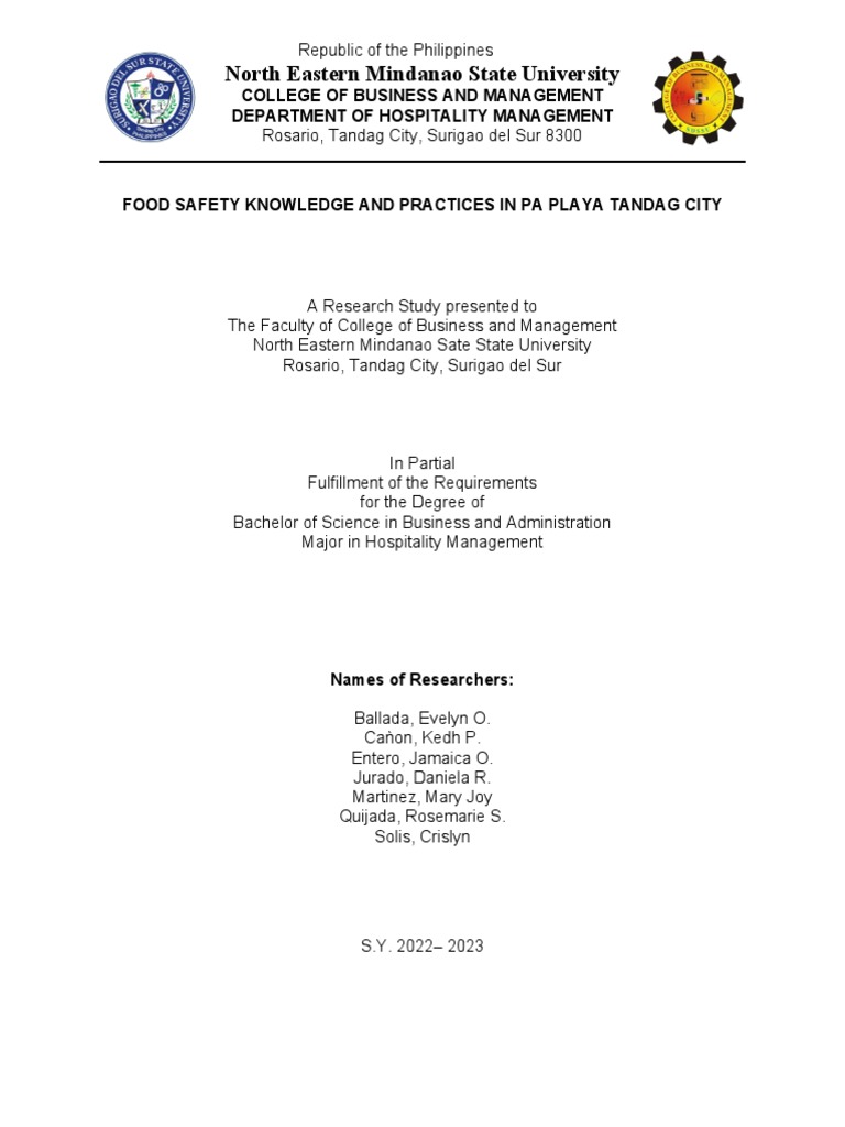 Food Safety 1 3 | PDF | Food Safety | Foods