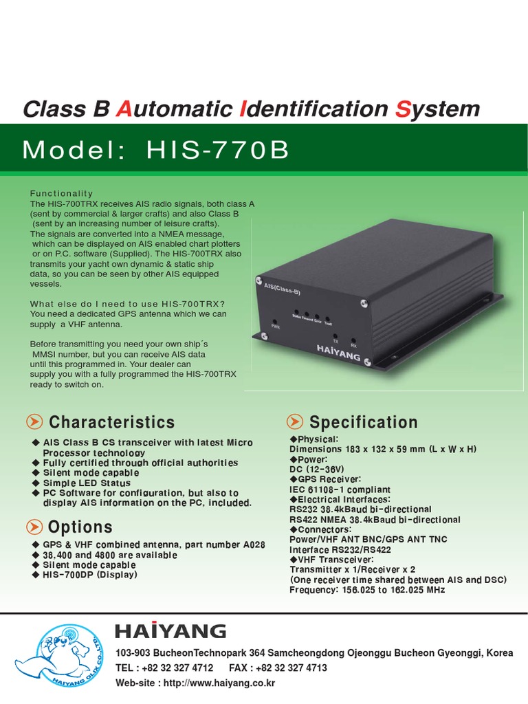 His-770b 1333086262&&770B - en | PDF | Radio | Wireless