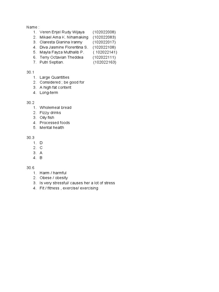 Eap 2 - English Task | PDF
