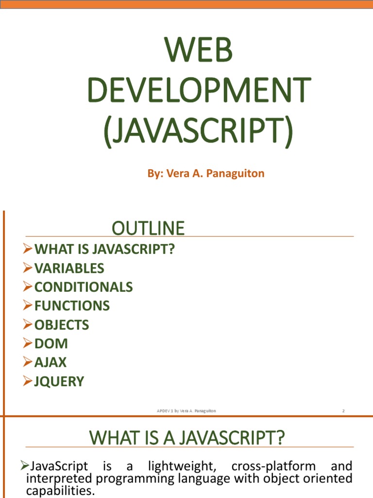 4lab Webdev Javascript Pdf J Query Java Script 