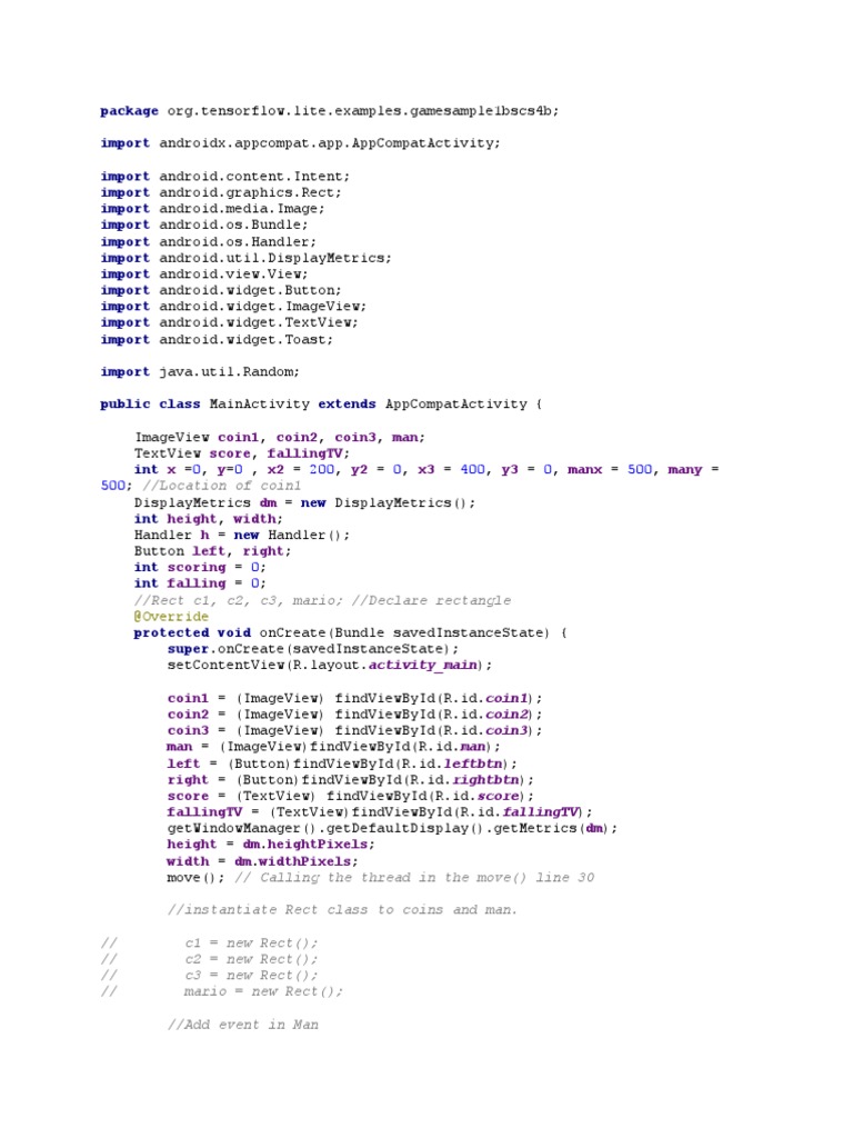 Main Activity | PDF | Mobile Phones | Operating System Families