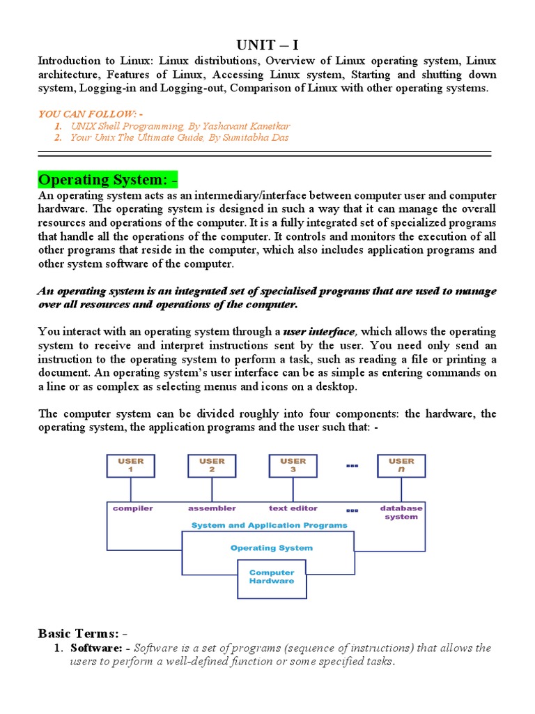 LSP Unit 1 | PDF | Linux Distribution | Linux