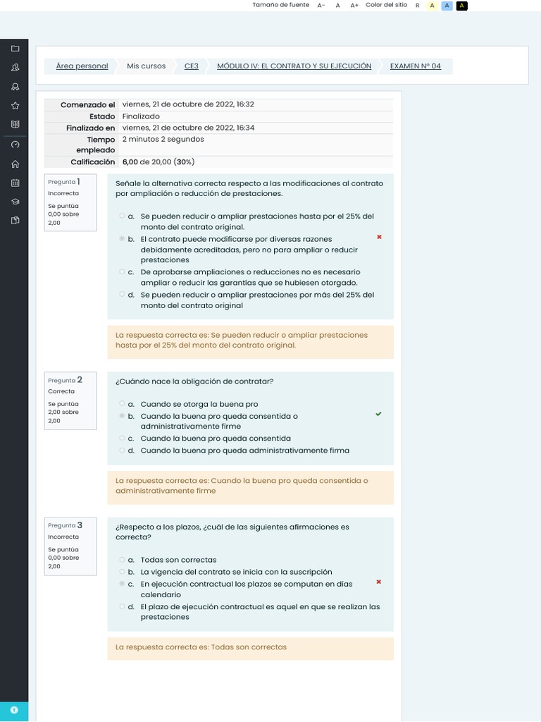 EXAMEN #04 - Revisión Del Intento | PDF