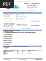 Hoja de Datos de Seguridad-Buffer para Dureza-12305-Hycel | PDF ...