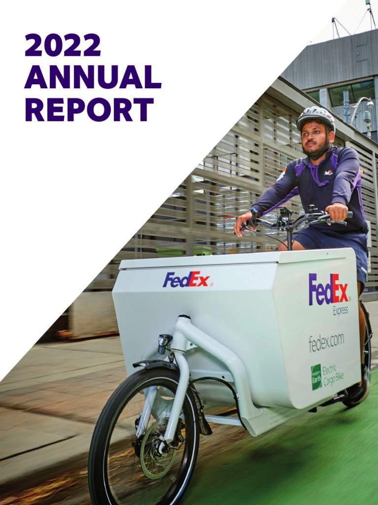 Annual Report | PDF | Fed Ex | Form 10 K