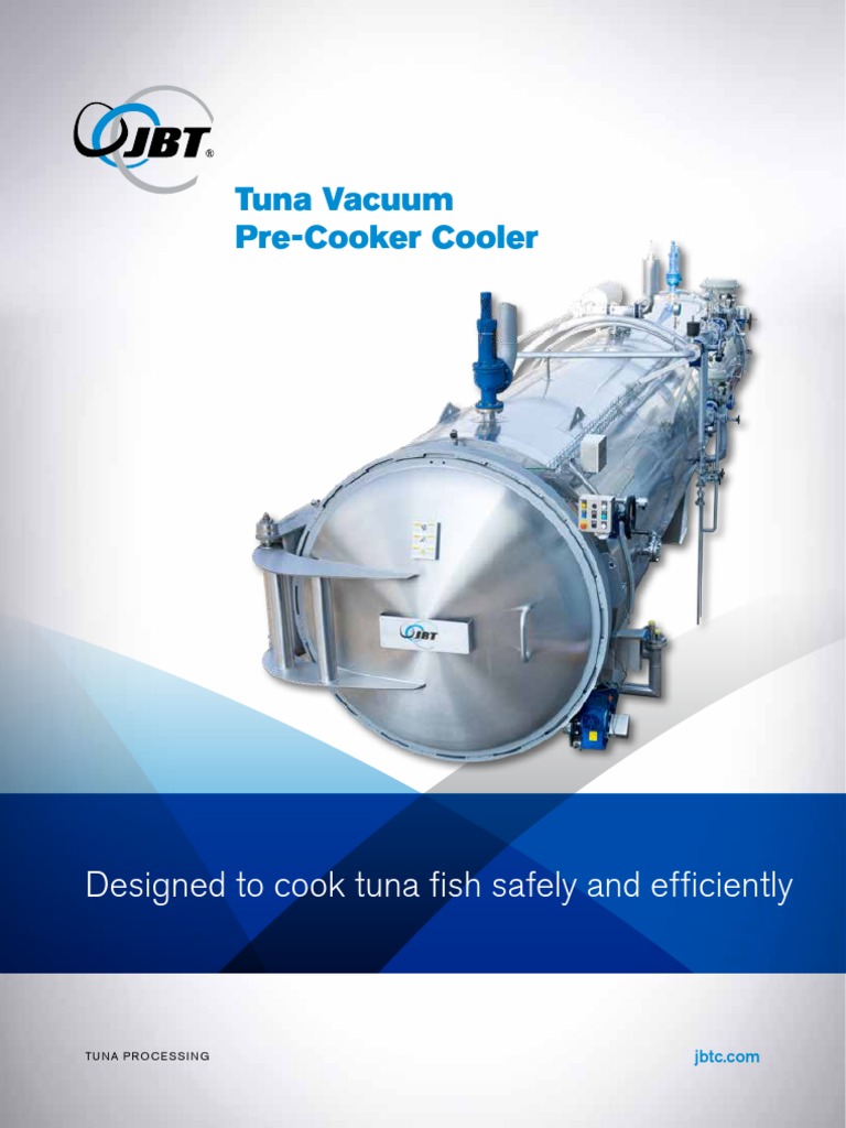 Tuna Vacuum Pre-Cooker Cooler - EN | PDF | Tuna