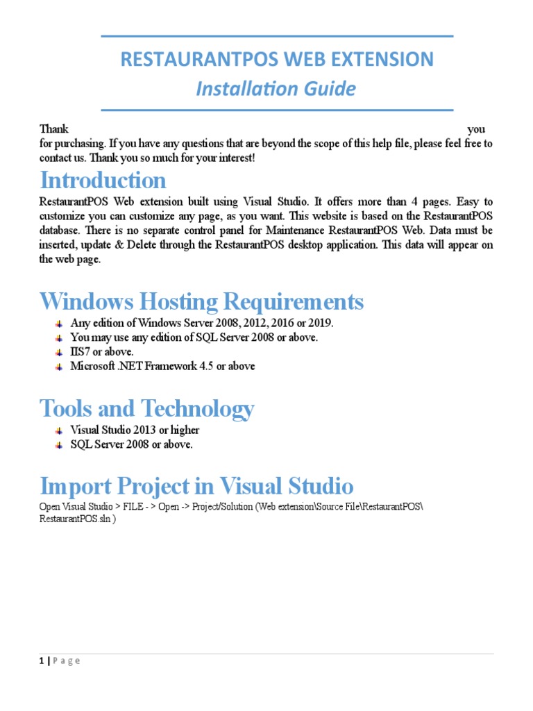 How To Host Your ASP - NET Website | PDF | Microsoft Visual Studio ...