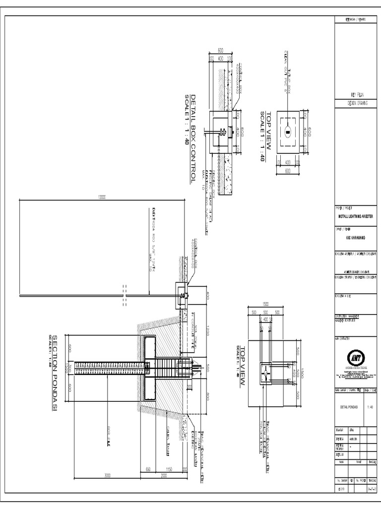 Installation Instructions for a Lightning Arrester Foundation and ...
