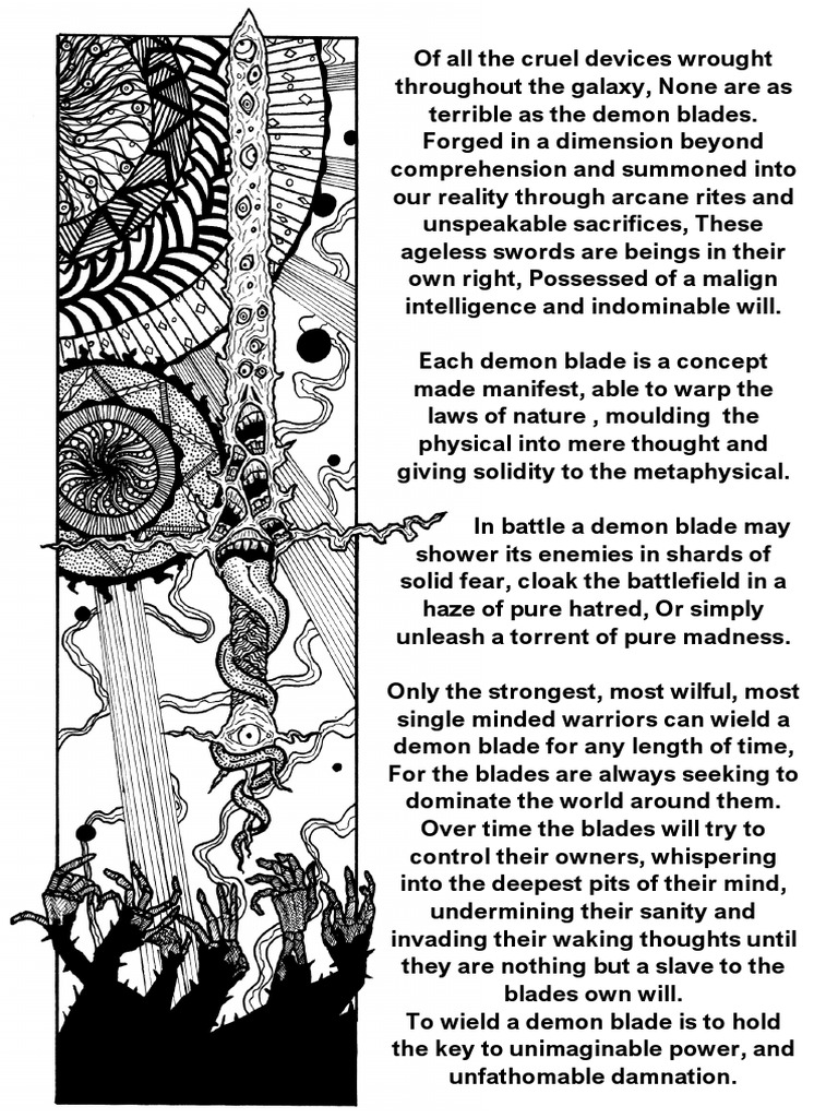 Demon Swords | PDF | Demons