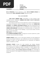 Modelo Escrito Revoca y Confiere Poder | PDF