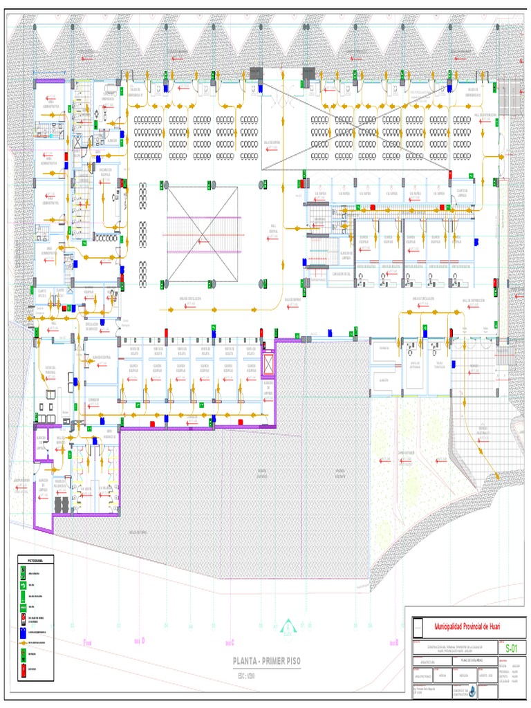 Plano de Seguridad - S.01 - A1 | PDF