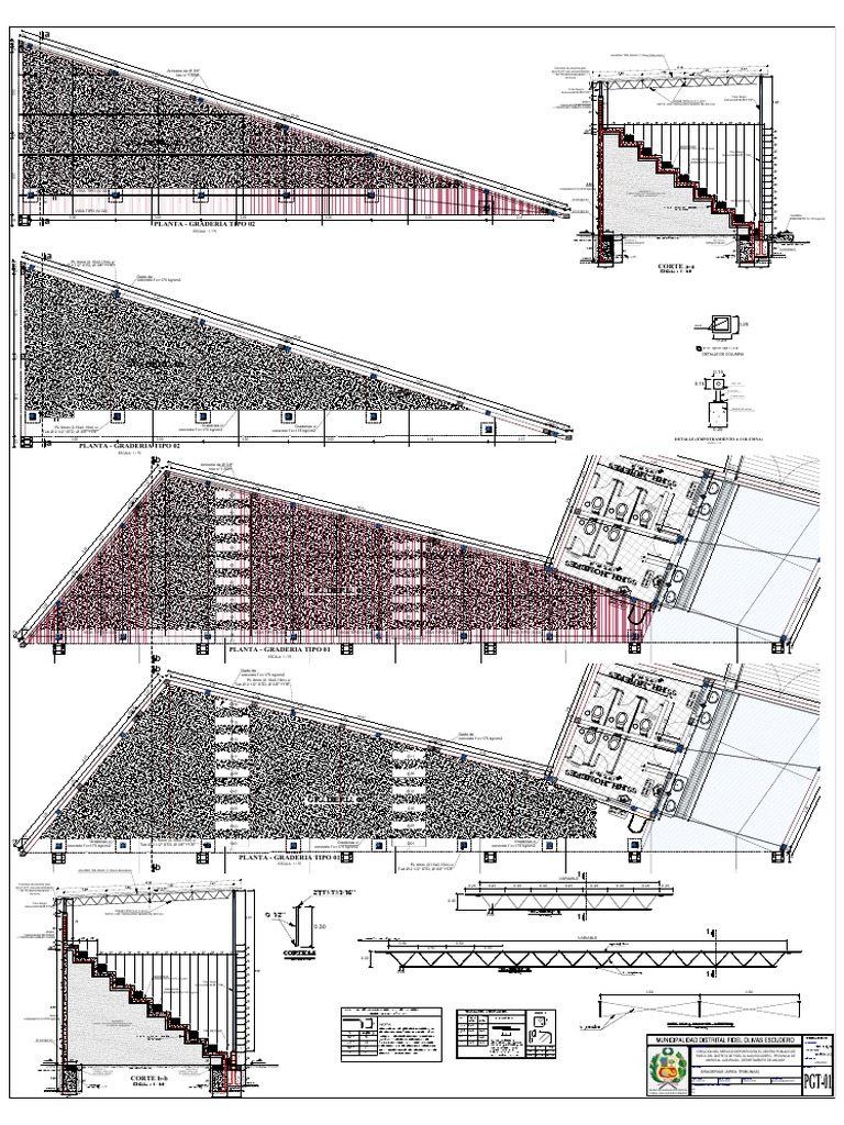 05.PLANO GRADERIAS-A1 | PDF