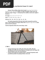 Not Angka Lagu Balonku Ada Lima | PDF
